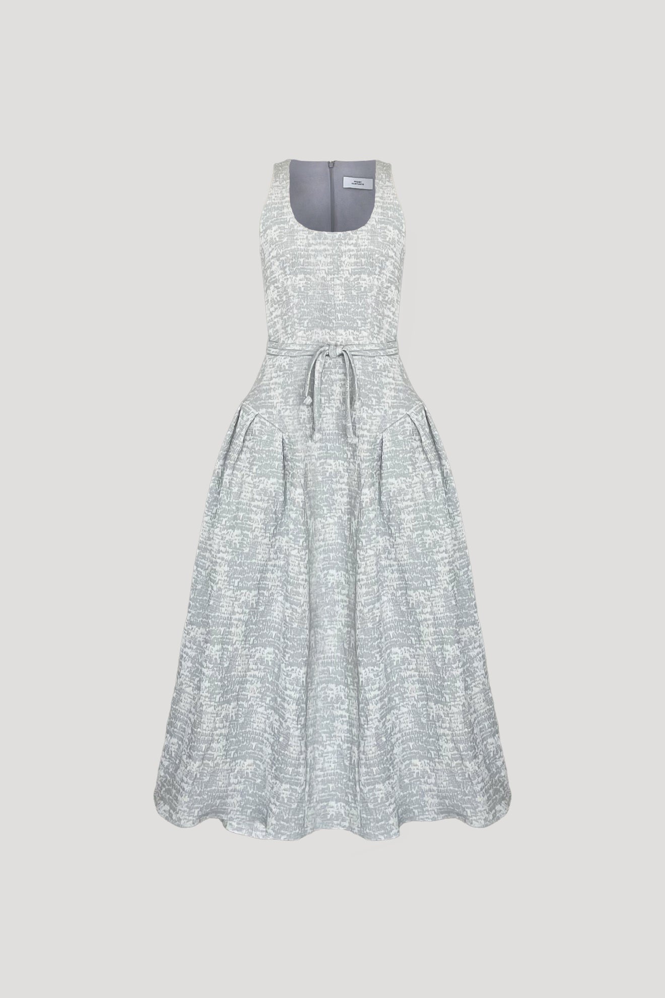 APODEME Dress in Crinkled Blue – PEGGY HARTANTO