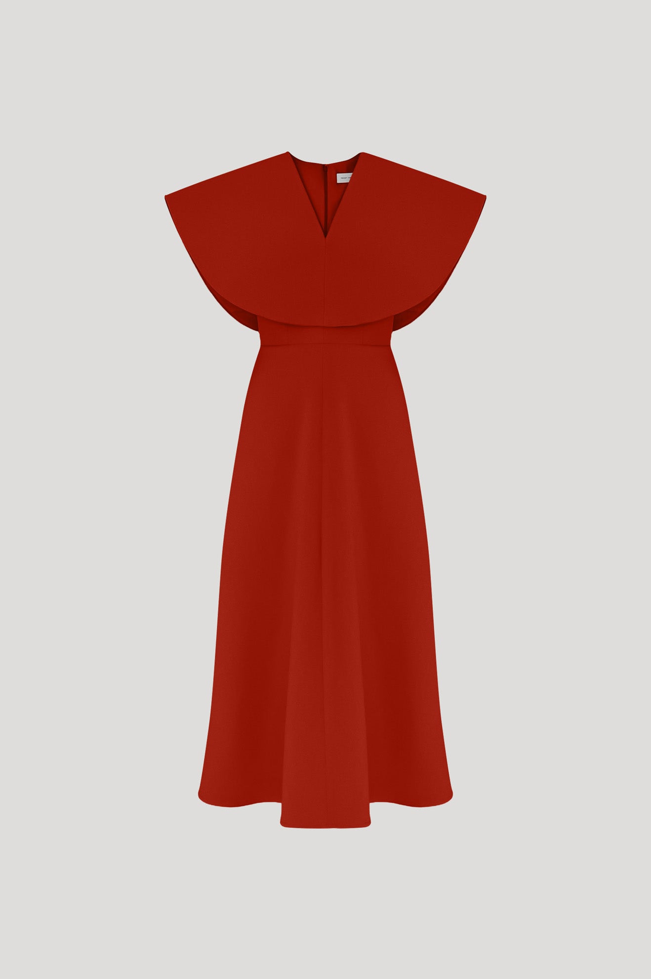 CONDUCTOR Dress in Scarlett Red – PEGGY HARTANTO