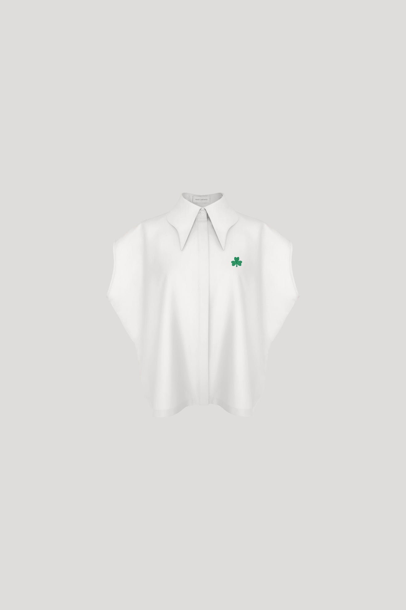 CYCLIC Top in Green Logo – PEGGY HARTANTO