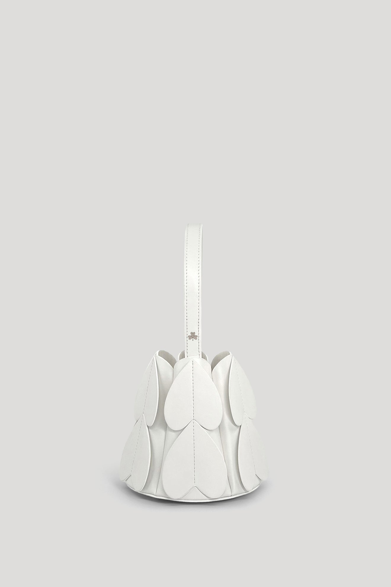 LOCULE Petit Cone Bag in White – PEGGY HARTANTO