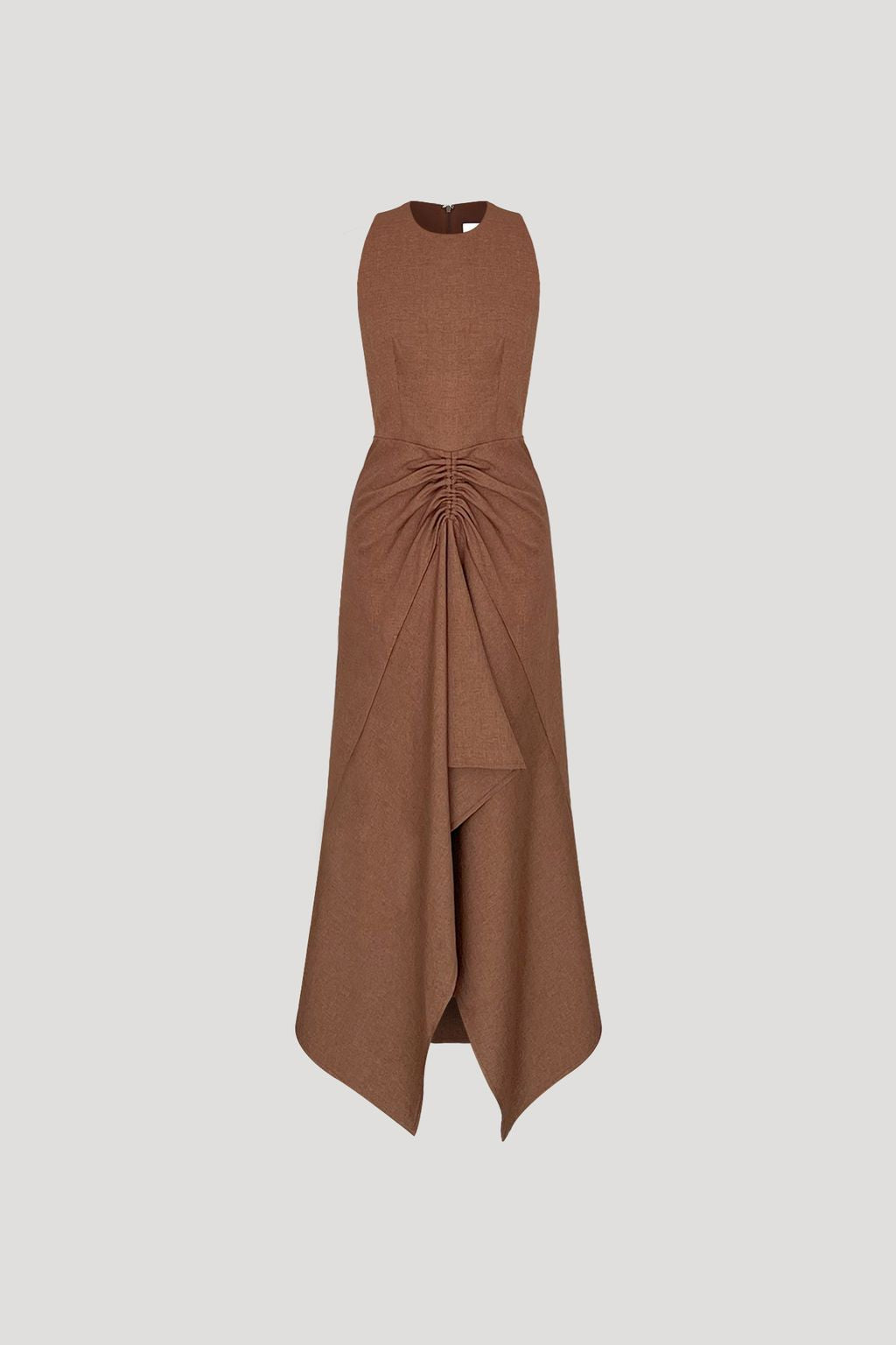 RADIAL Dress in Brown – PEGGY HARTANTO